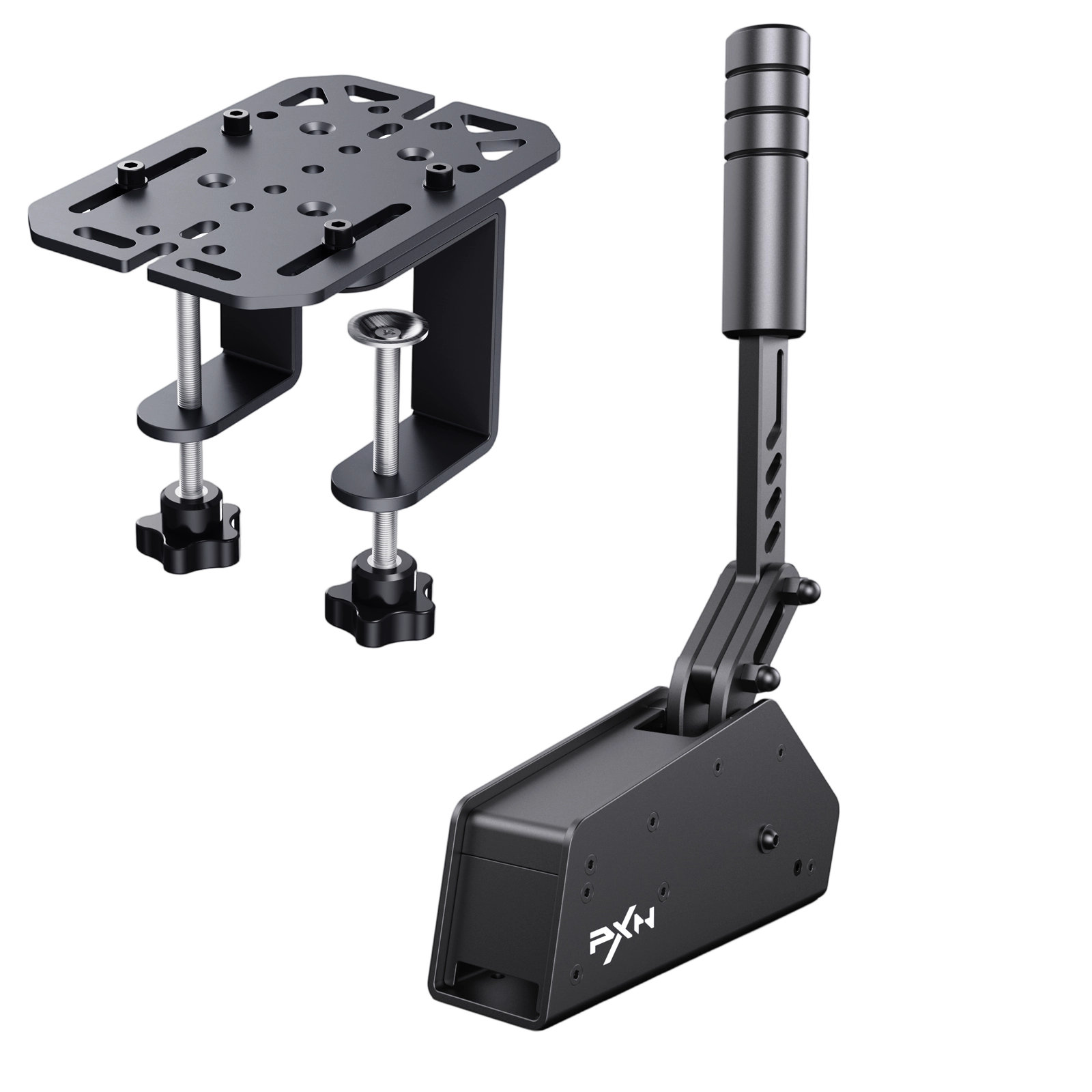 PXN HBS Handbrake with a Mount Clamp – Adjustable Hall‑Sensor Drift Brake for PC – PXN Official