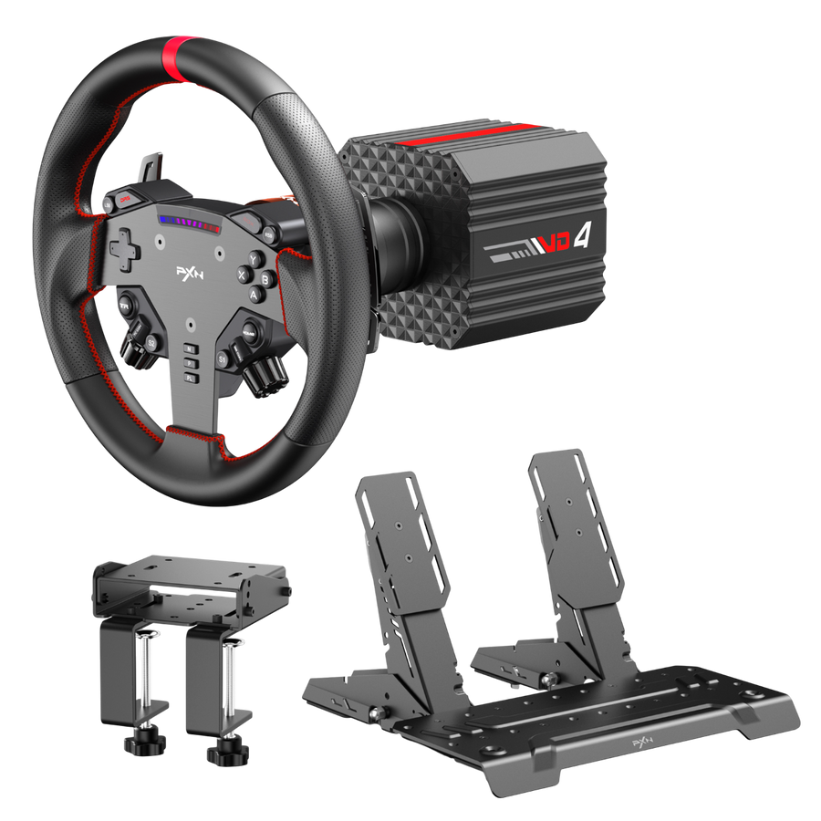 PXN V9 Gen2 Racing Wheel – 270/900° Bundle for PC/PS4/Xbox/Switch – PXN ...