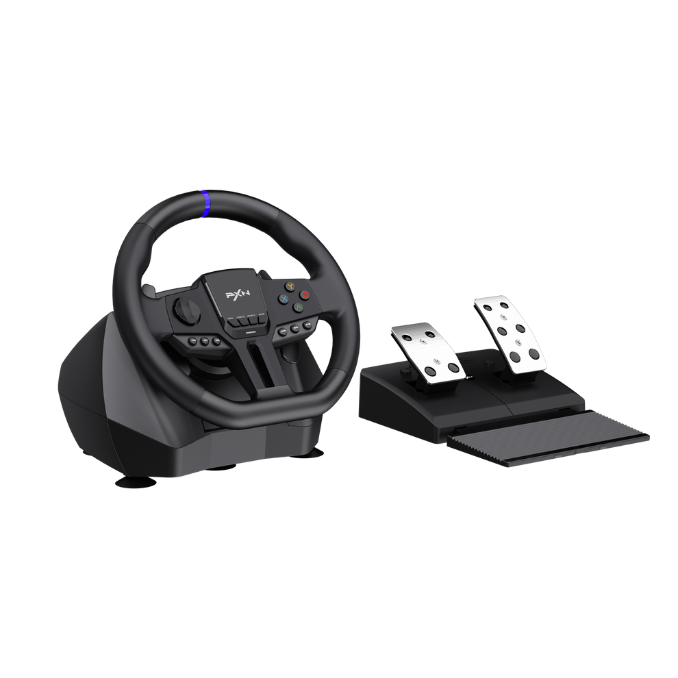 PXN V900 Gen2 Steering Wheel – 270°/900° Vibration for PC/PS4/Xbox ...